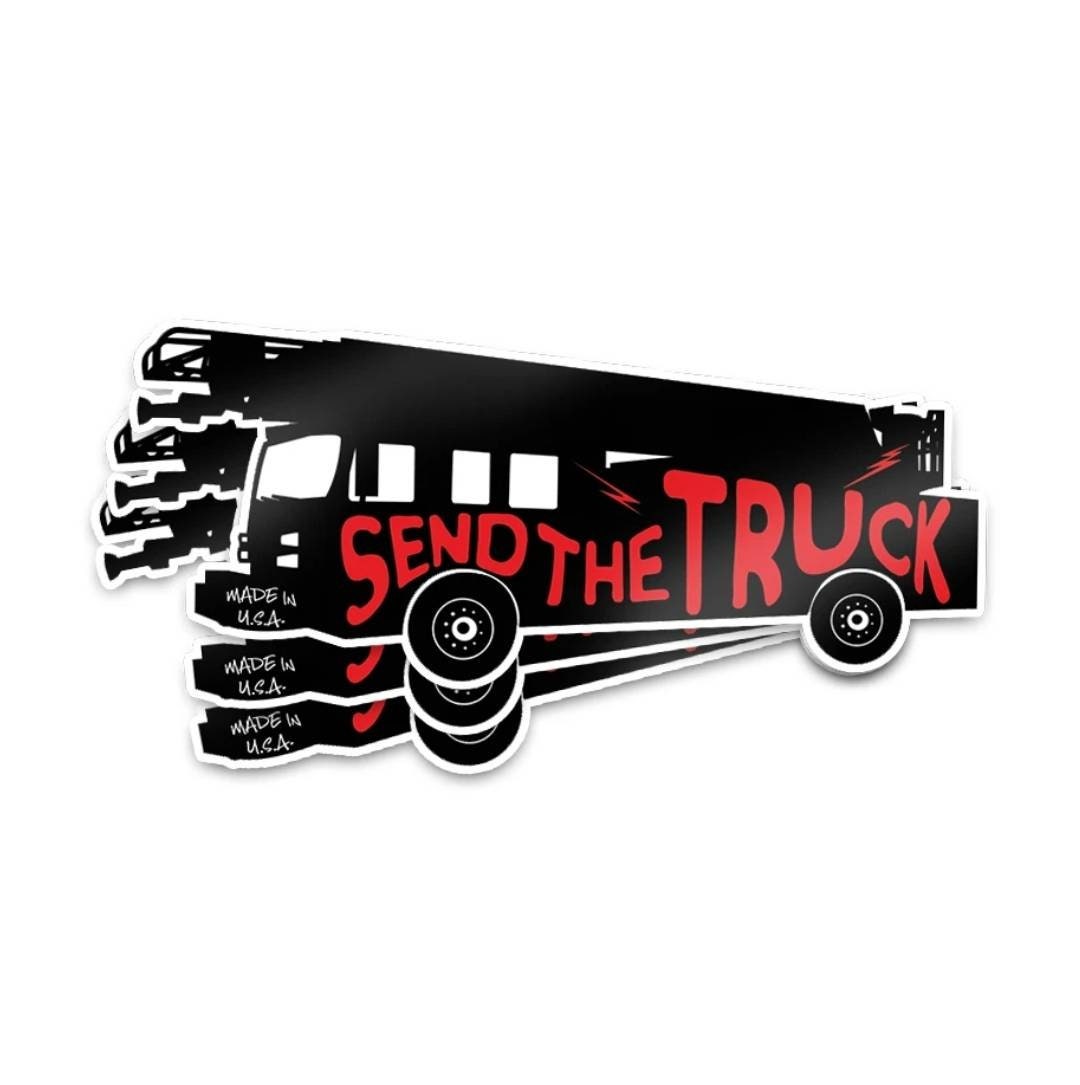 Send the Truck Fire Truck Car Sticker Fire Helmet - Etsy