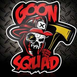 Goon Squad | Car Sticker | Fire Helmet Sticker | Laptop Sticker | Water ...
