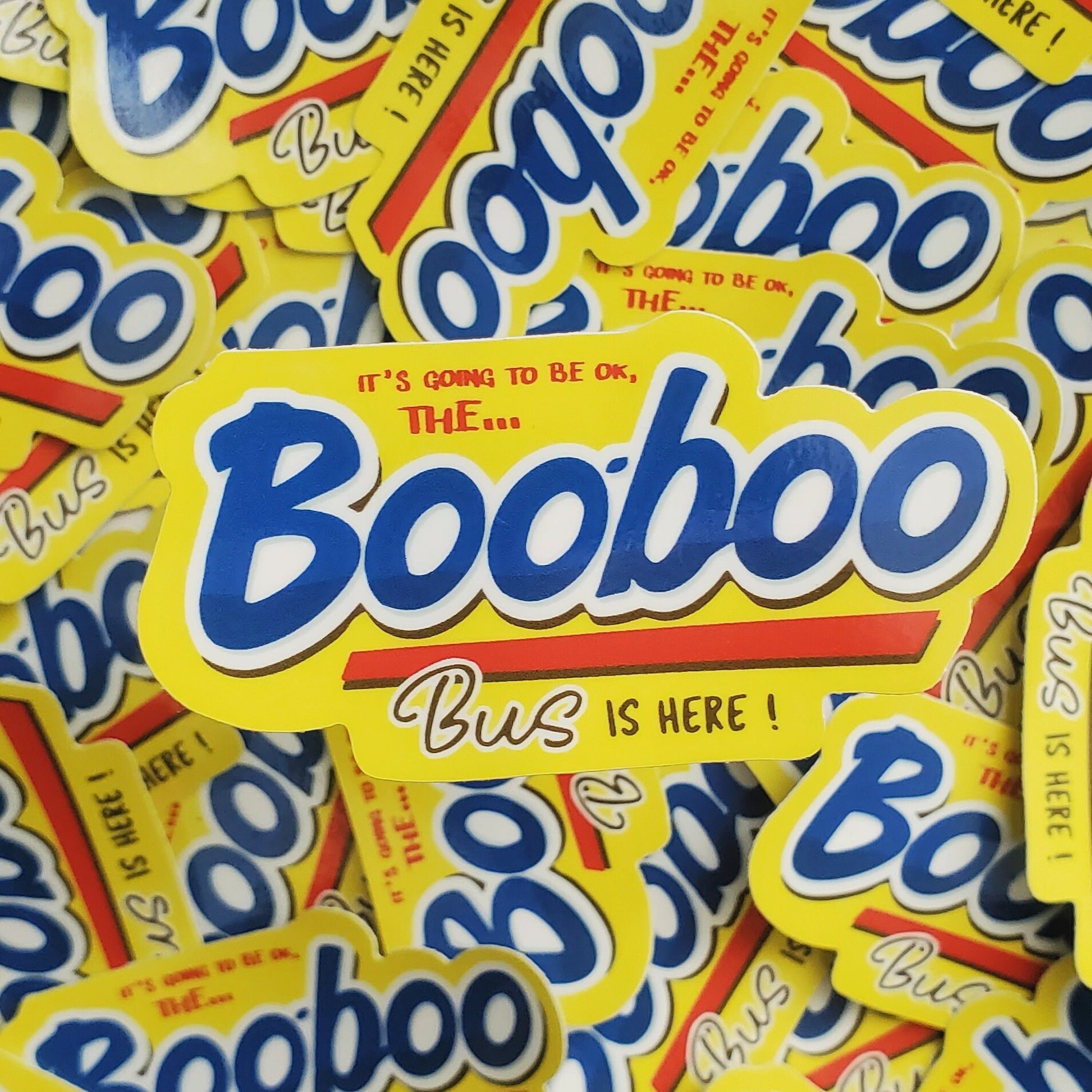 BOO Boo Bus Fire Truck Medic Sticker Fire Helmet Sticker - Etsy