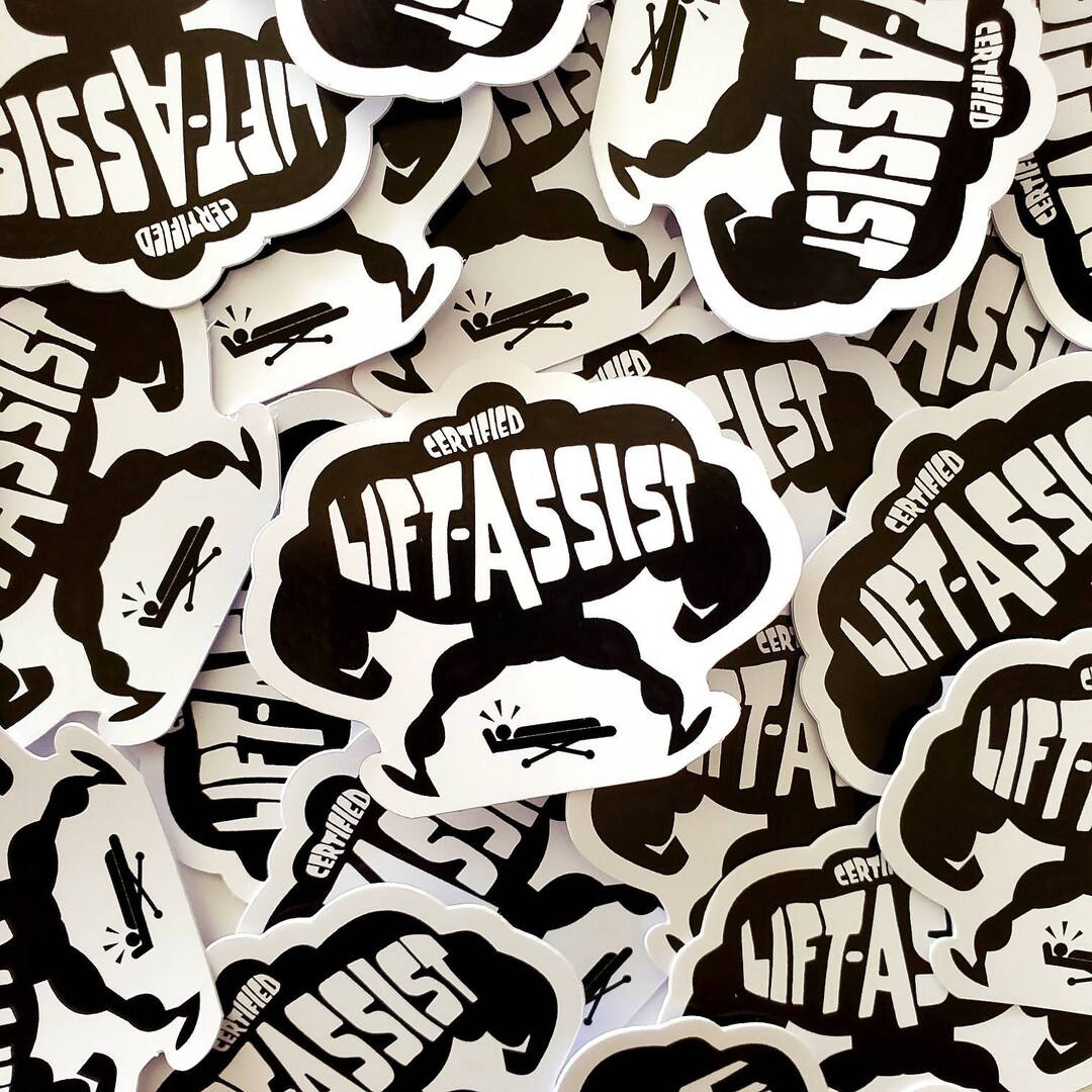 Lift Assist Emt Medic | Car Sticker | Fire Helmet Sticker | Paramedic ...