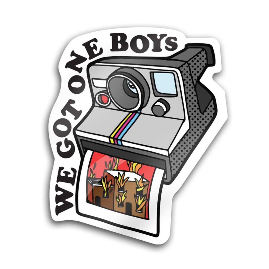 We Got One Boys Fire Sticker | Fire Helmet Sticker | Jobtown | FD ...