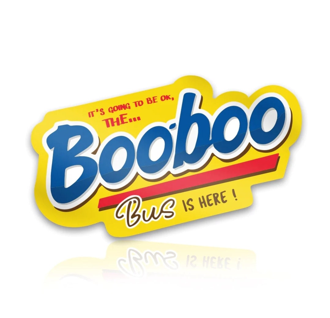 BOO Boo Bus Fire Truck Medic Sticker Fire Helmet Sticker - Etsy