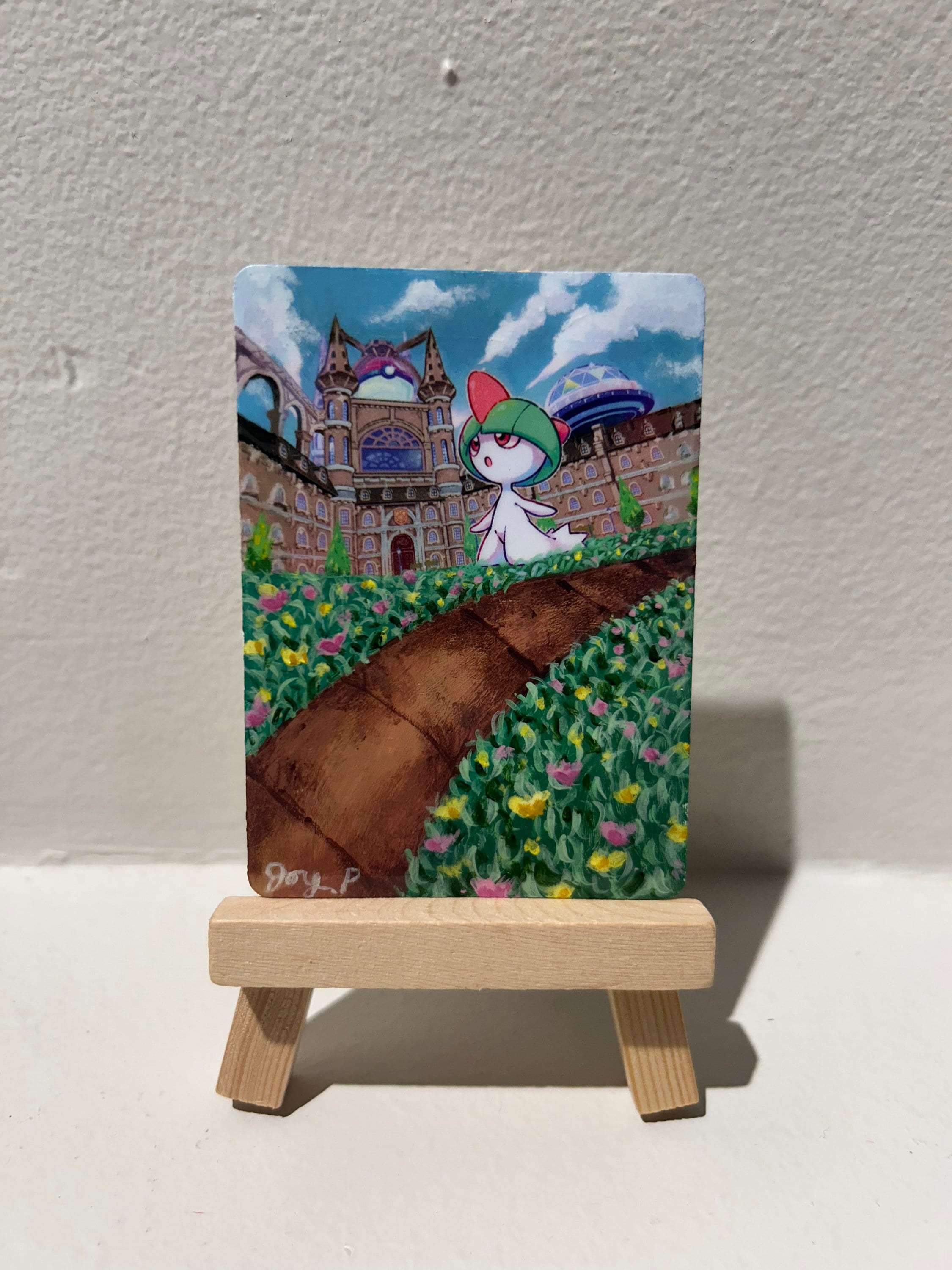 Custom Painted Pokemon Card - Etsy
