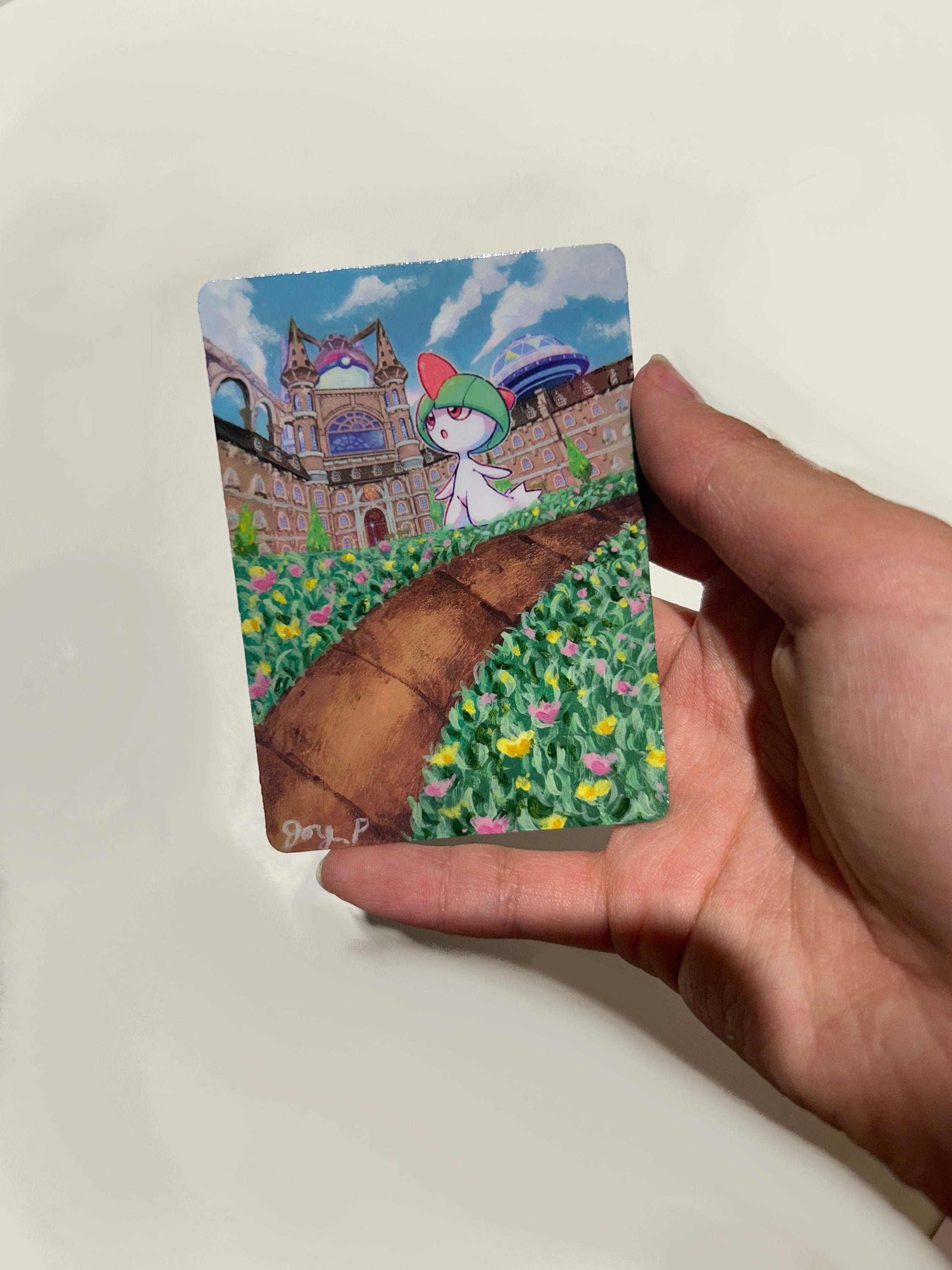 Ralts Hand Painted Pokemon Card - Etsy