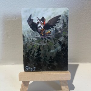 Custom Painted Pokemon Card - Etsy
