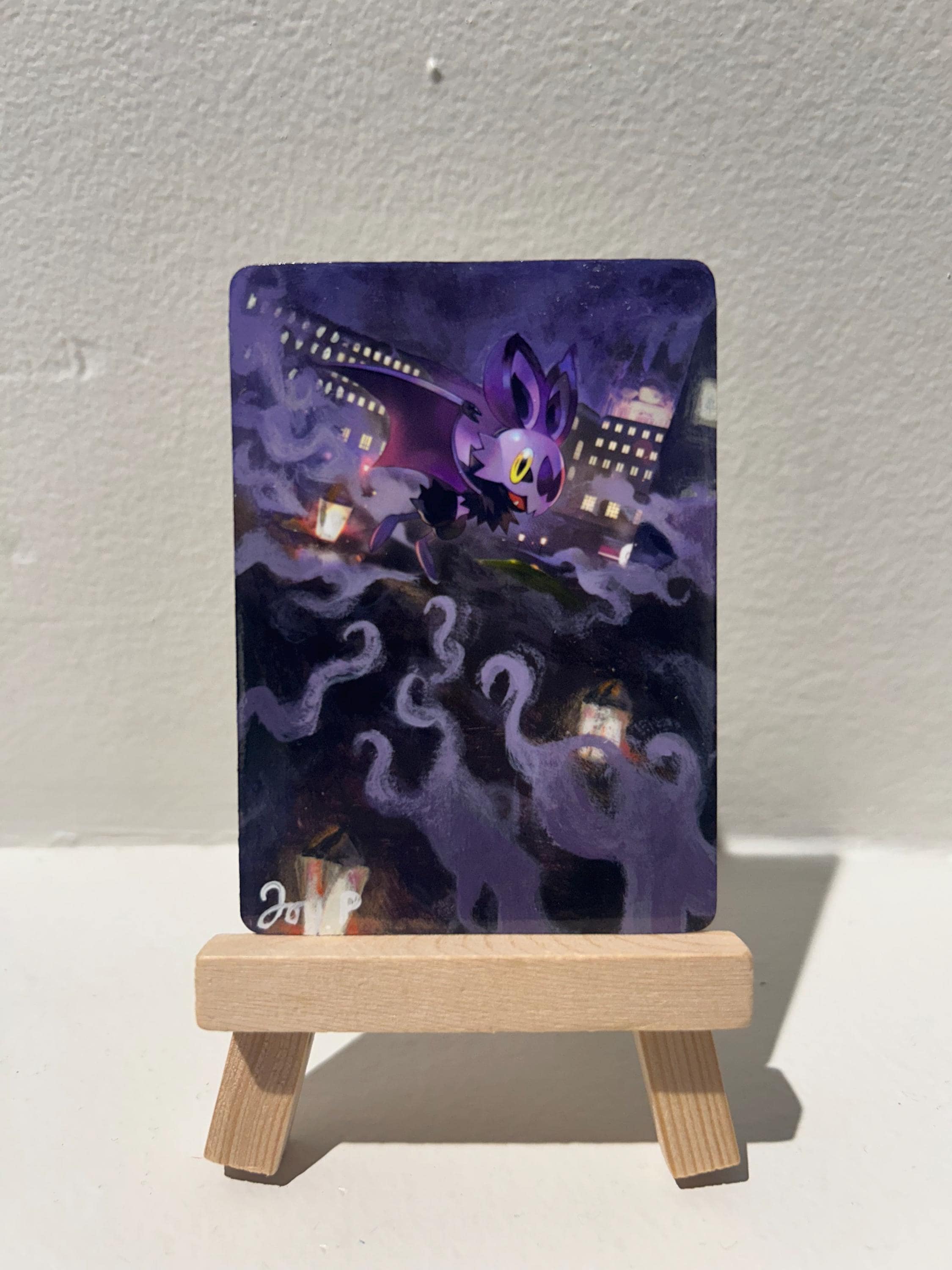 Custom Painted Pokemon Card - Etsy