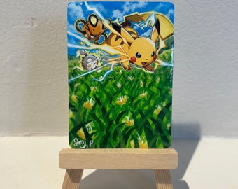 Floette Hand Painted Pokemon Card - Etsy