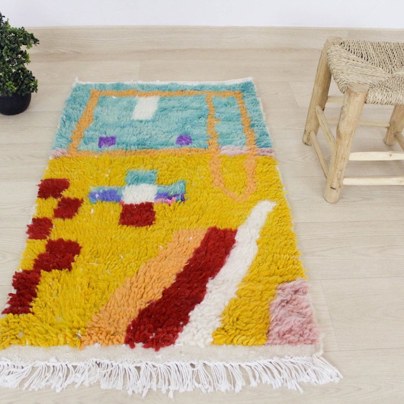 Small Moroccan Rug - Etsy