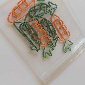 Cute Paper Clip-vegetable-pea Pods-carrots-creative Bookmark-bracelet ...
