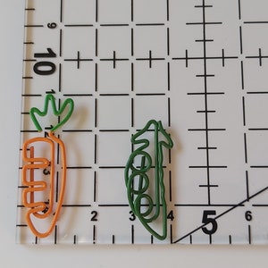 Cute Paper Clip-vegetable-pea Pods-carrots-creative Bookmark-bracelet ...