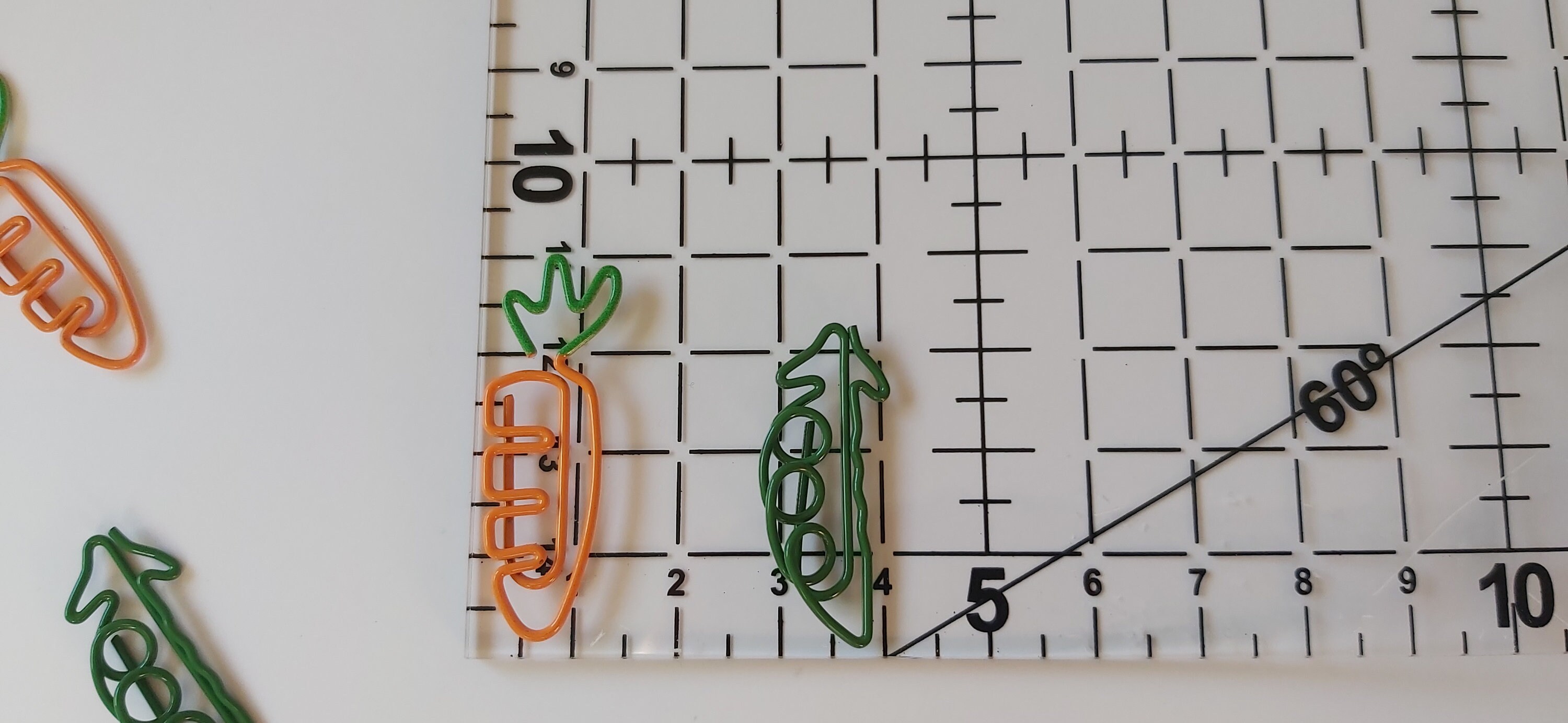Cute Paper Clip-vegetable-pea Pods-carrots-creative - Etsy