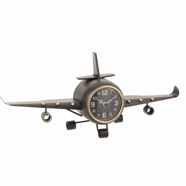 Airplane Clock - Etsy