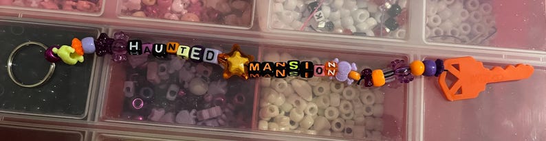 Scenecore Decora Emo Goth Halloween OOAK Haunted Mansion Key Kandi ...