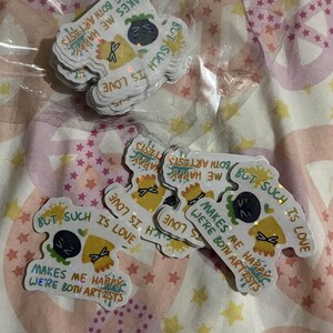 Mimic X Mantle (splatoon OC Ship) 2" Transparent Holographic Sticker ...