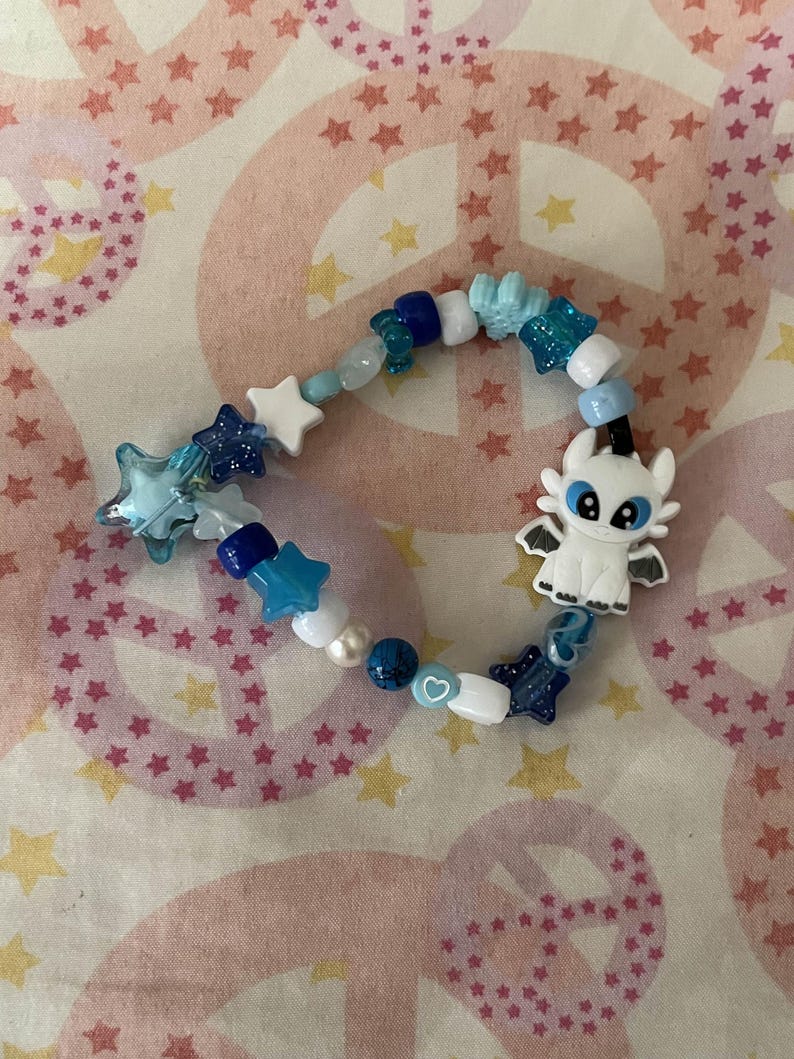 Pastel Decora Fairy Kei OOAK Light Fury How to Train Your Dragon HTTYD ...