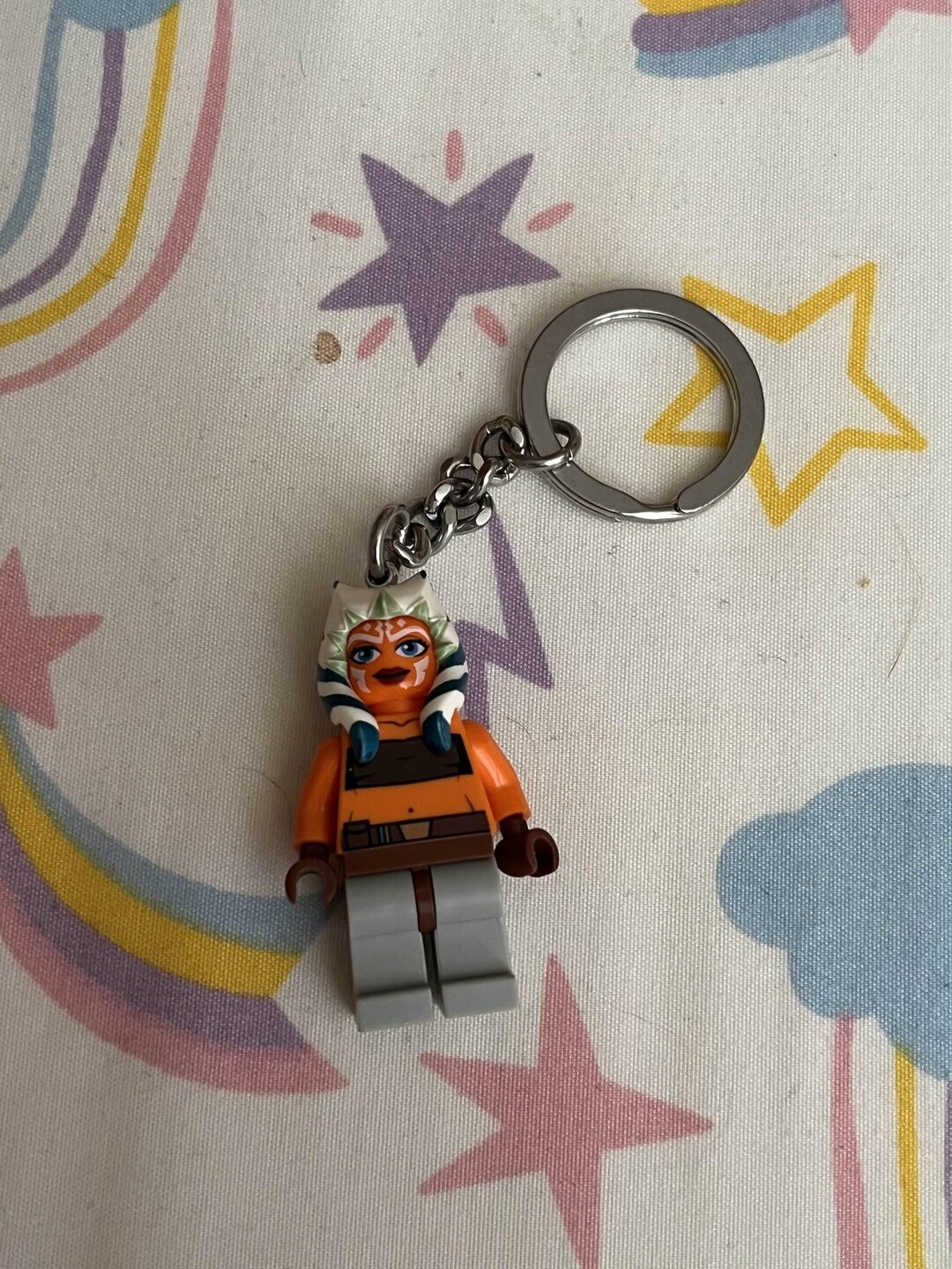 LEGO Star Wars Clone Wars Ahsoka Minifigure Retired Keychain - Etsy