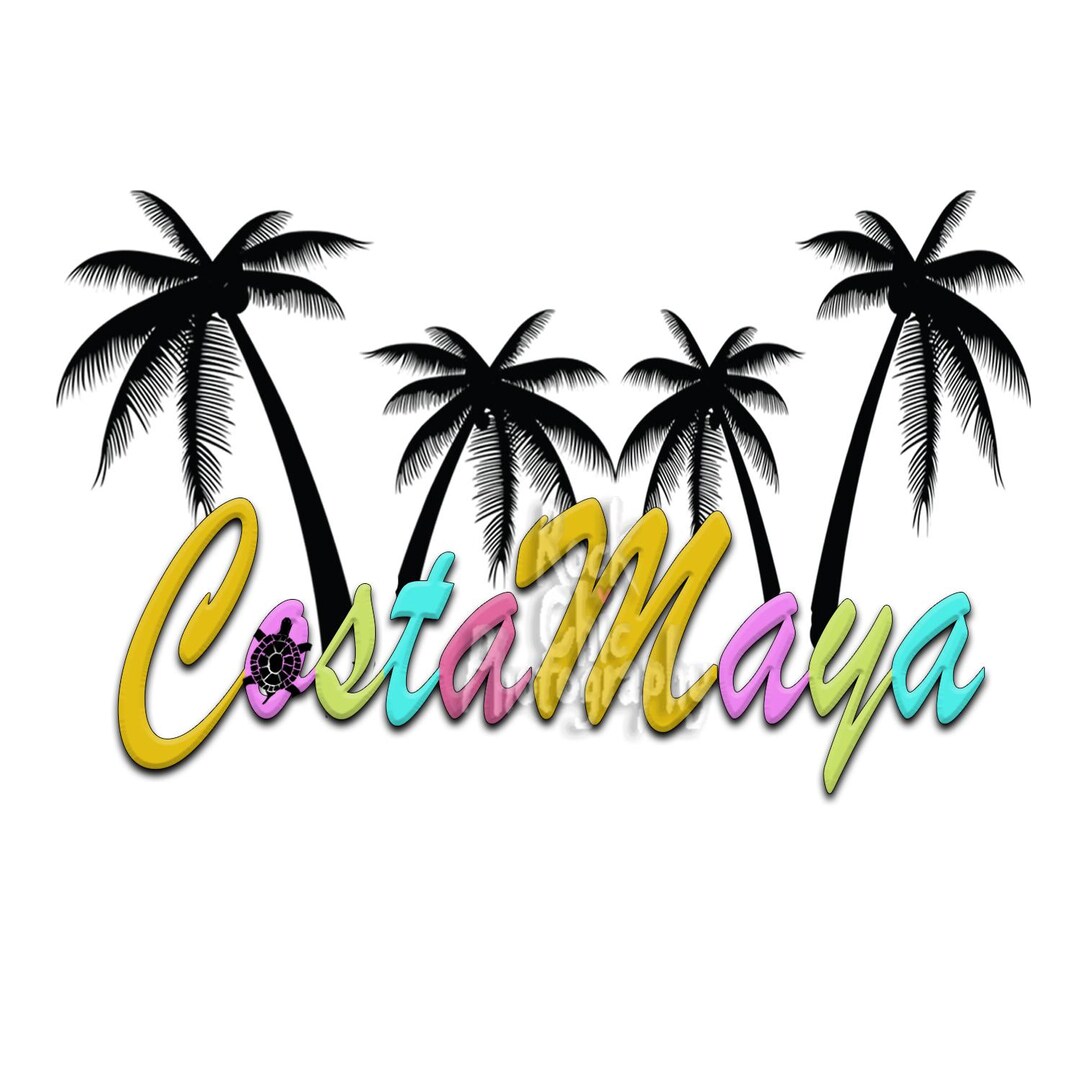 Costa Maya Sticker JPG/PNG - Etsy