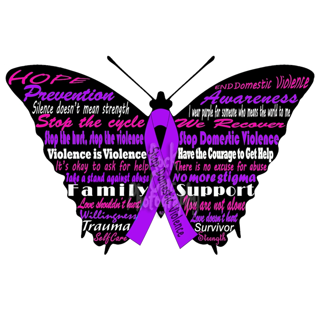 Domestic Violence Awareness Jpg/png - Etsy