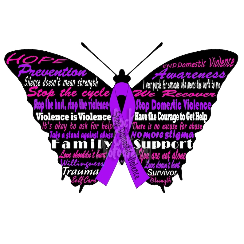 Domestic Violence Awareness Jpg/png - Etsy