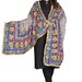 Multi Coloured Dupatta Perfect for All Occasions / Silver / Blue - Etsy