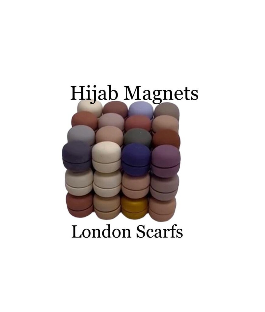 London Scarfs Magnets Hijab Pins for Women Clothing Scarf Multi-use ...