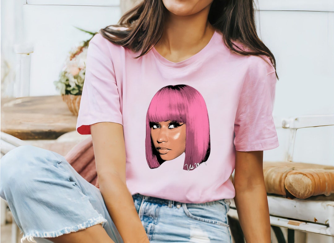 Nicki Minaj Face Shirt, Nicki Minaj Tour 2024 Shirt, Retro Nicki Minaj ...