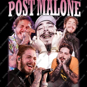 9 File Png Post Malone, Design Digital Download, Posty Graphic Png ...