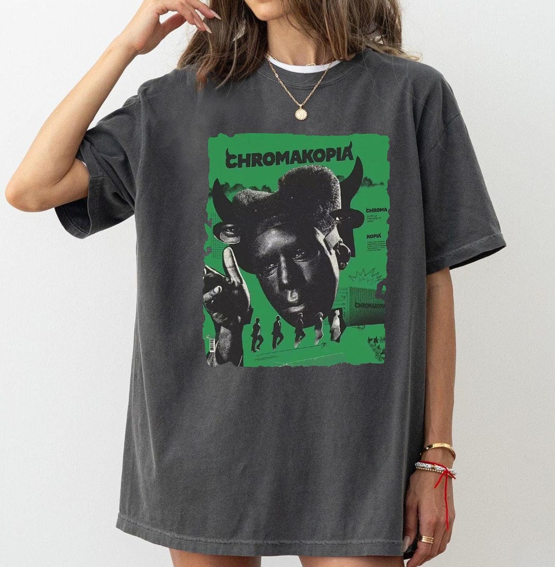 Vintage Tyler Tour the Creator Chromakopia Unisex T Shirt, Sweatshirt ...