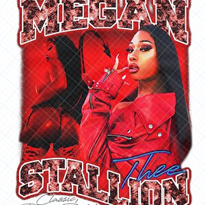 Combo 4 File Megan Thee Stallion Png, Megan Thee Stallion Rap Design ...