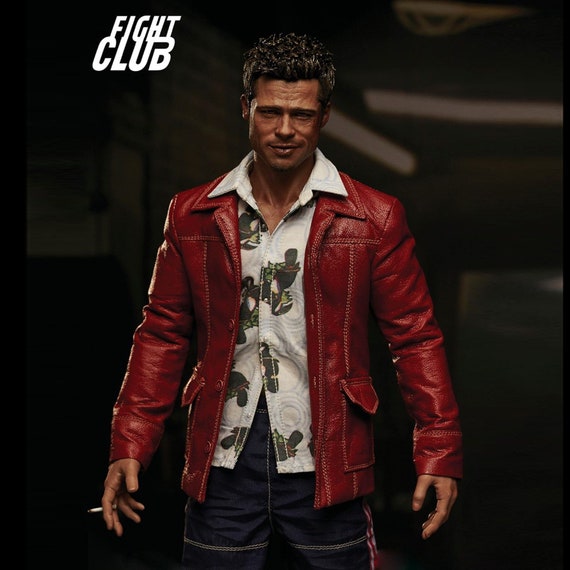 Brad Pitt Fight Club Fur Jacket