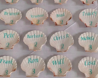 Shell Place Cards | Etsy