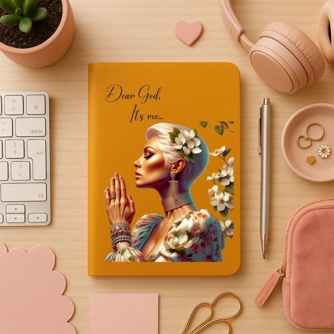Dear God, It's Me... A5 Prayer Journal | Personalized Keepsake Gift - Etsy