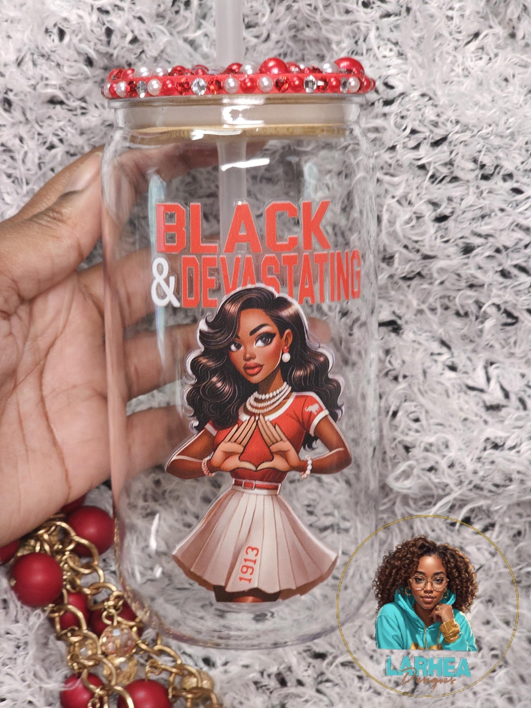 Devastating Iced Coffee Cup|delta 20oz Beer Can Cup|dst|soroity Cup ...