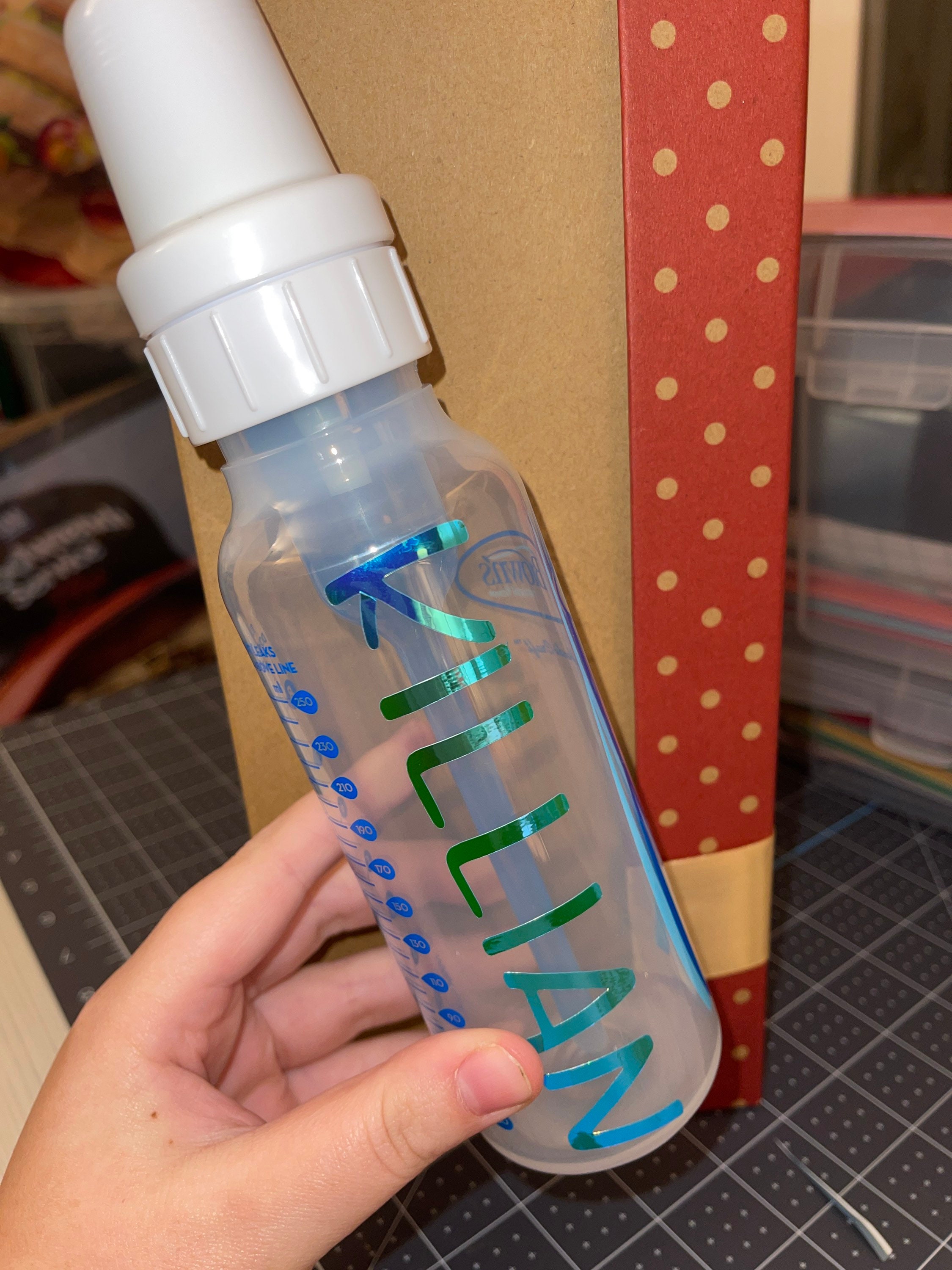 Custom Baby Bottle - Etsy