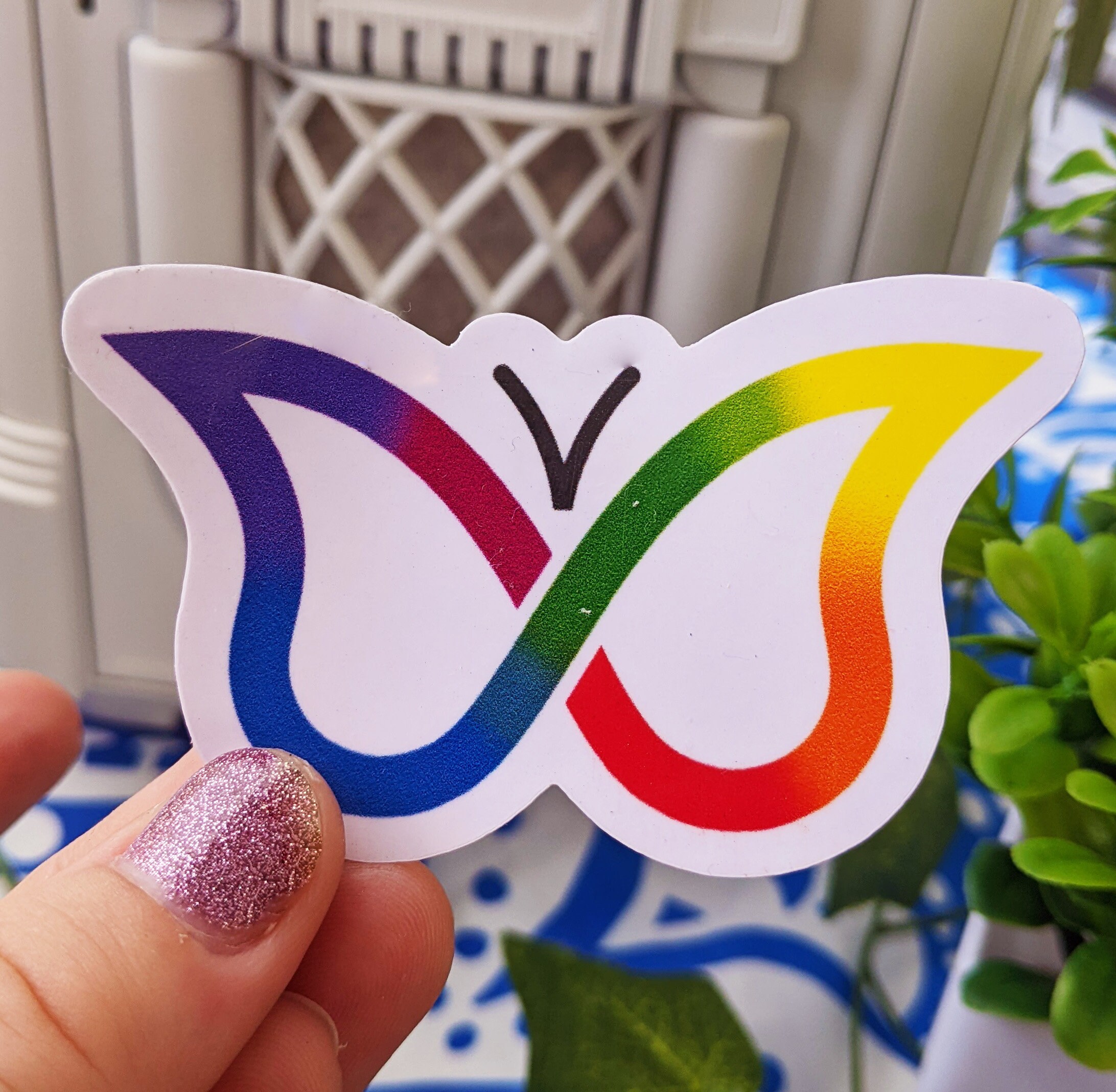 Neurodiversity Stickers Neurodivergent Owned ADHD & Autism ASD Glossy ...