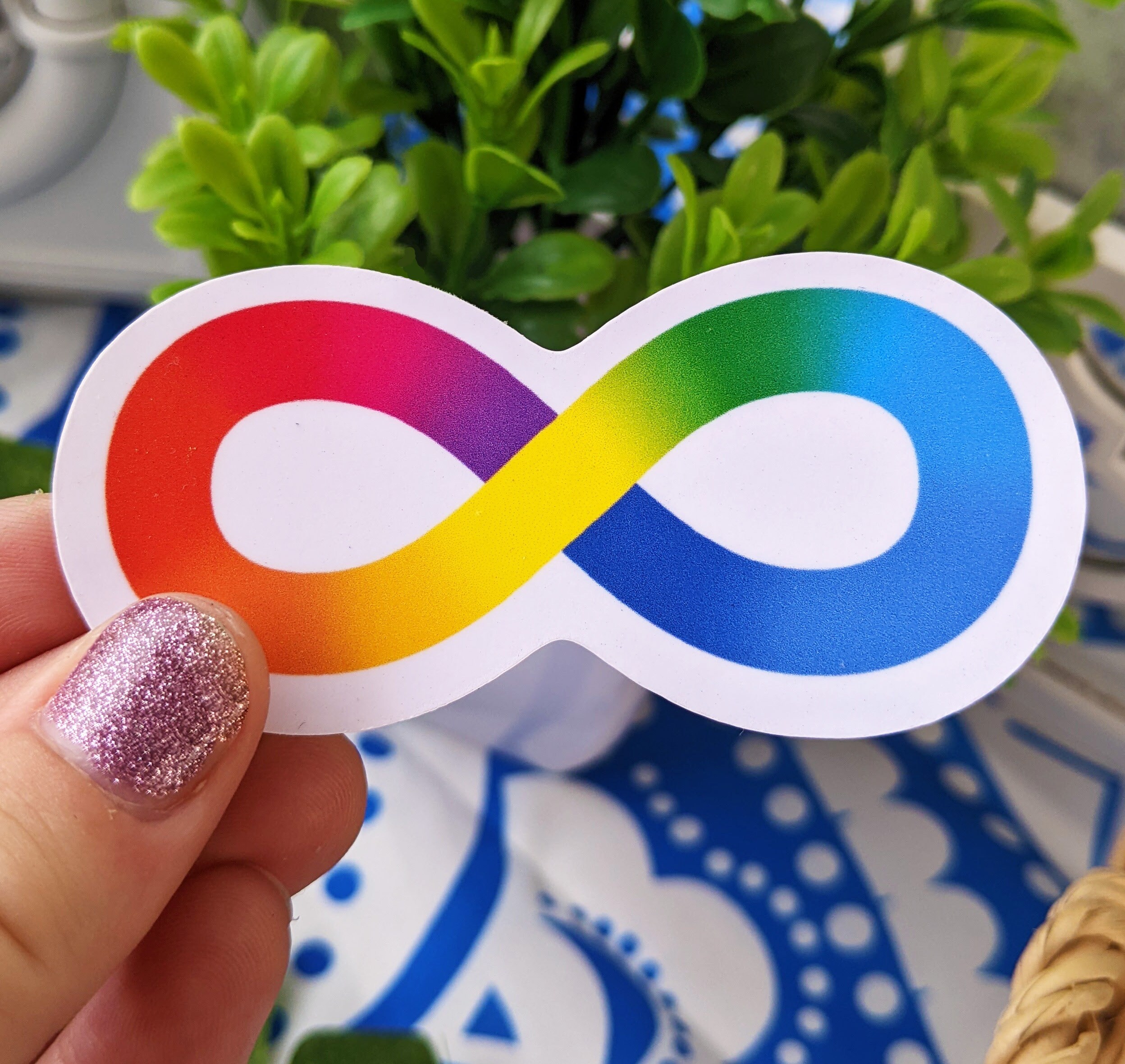 Neurodiversity Stickers Neurodivergent Owned ADHD & Autism ASD Glossy ...