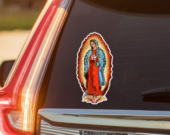 Guadalupe Car Decal - Etsy