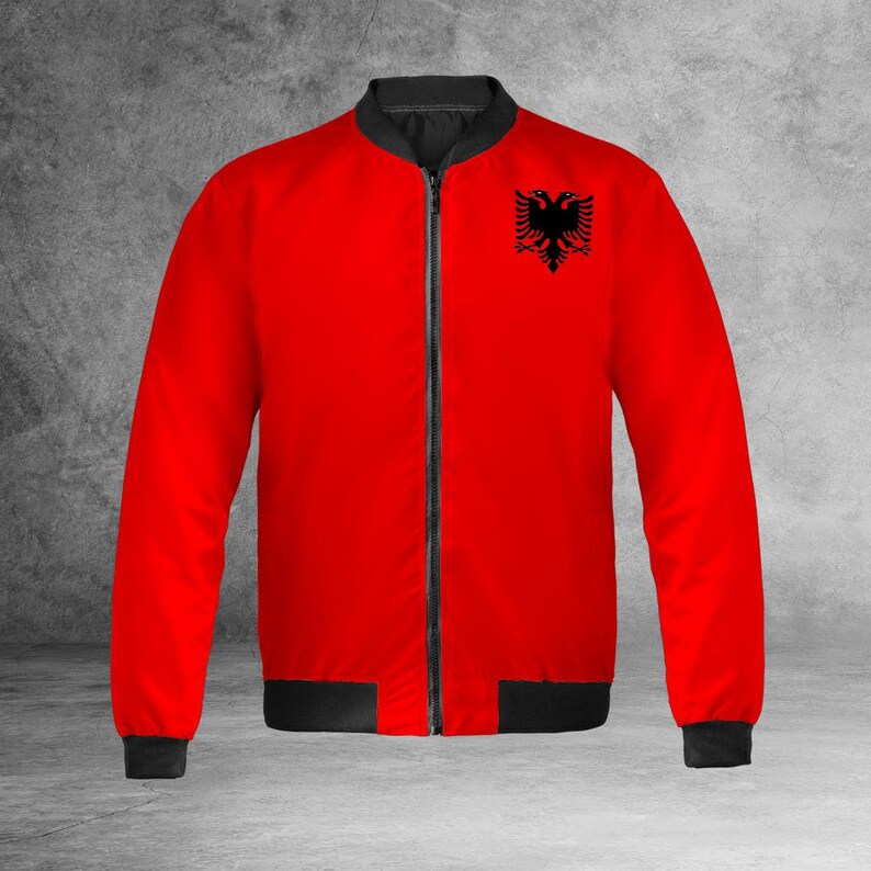 Drake Inspired Albania Polar Opposites Jacket, Stylish Winter Outerwear ...