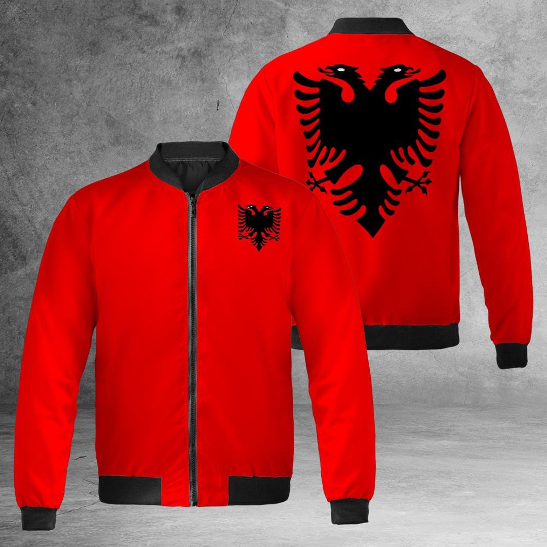 Drake Inspired Albania Polar Opposites Jacket, Stylish Winter Outerwear ...