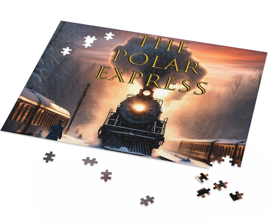 The Polar Express Puzzle, Children's Christmas Gift, Holiday Gift - Etsy