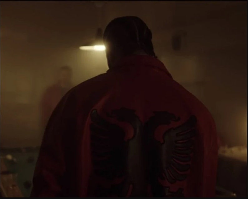 Drake Inspired Albania Polar Opposites Jacket, Stylish Winter Outerwear ...