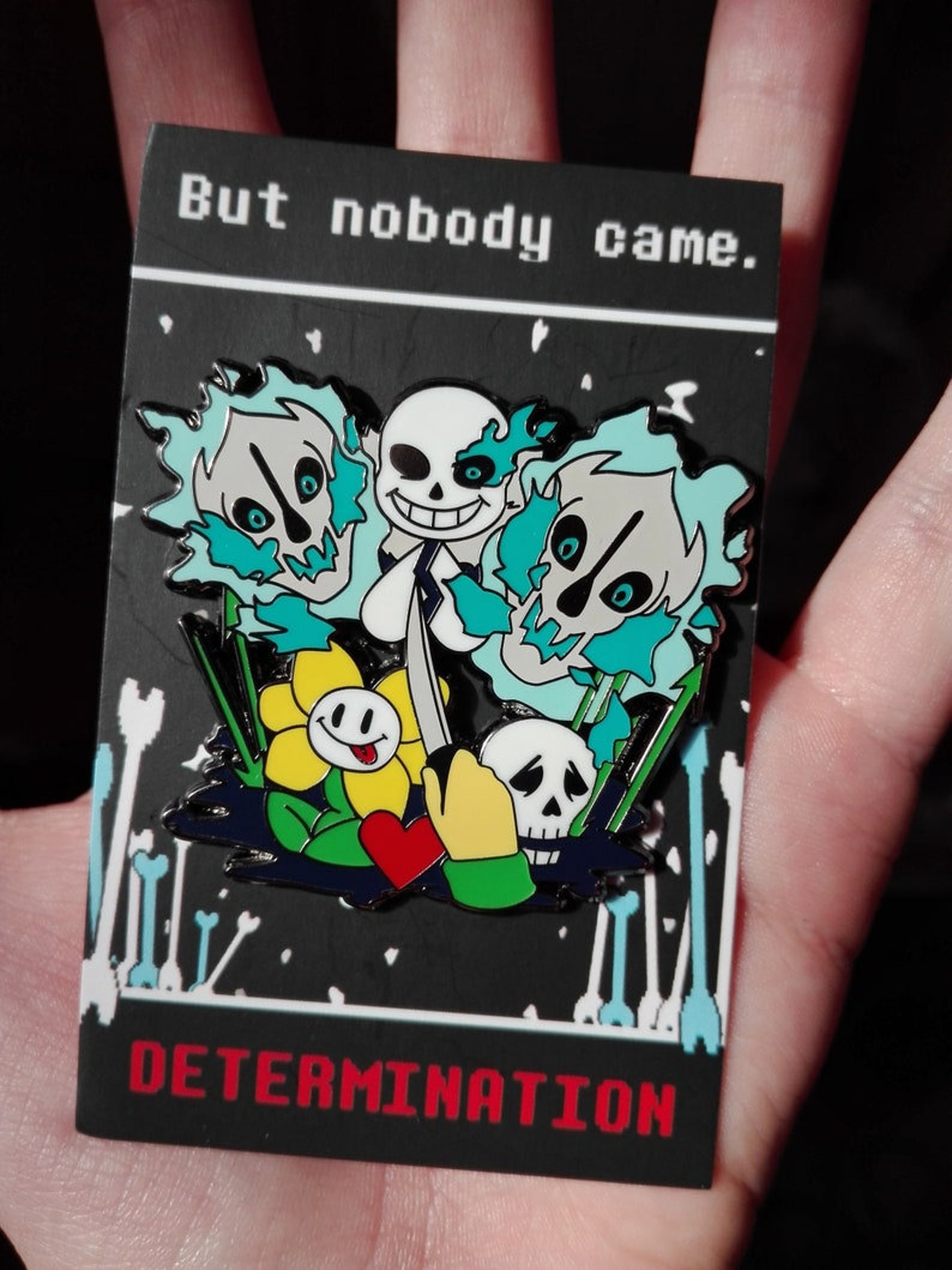 Undertale Genocide Hard Enamel Pin | Etsy