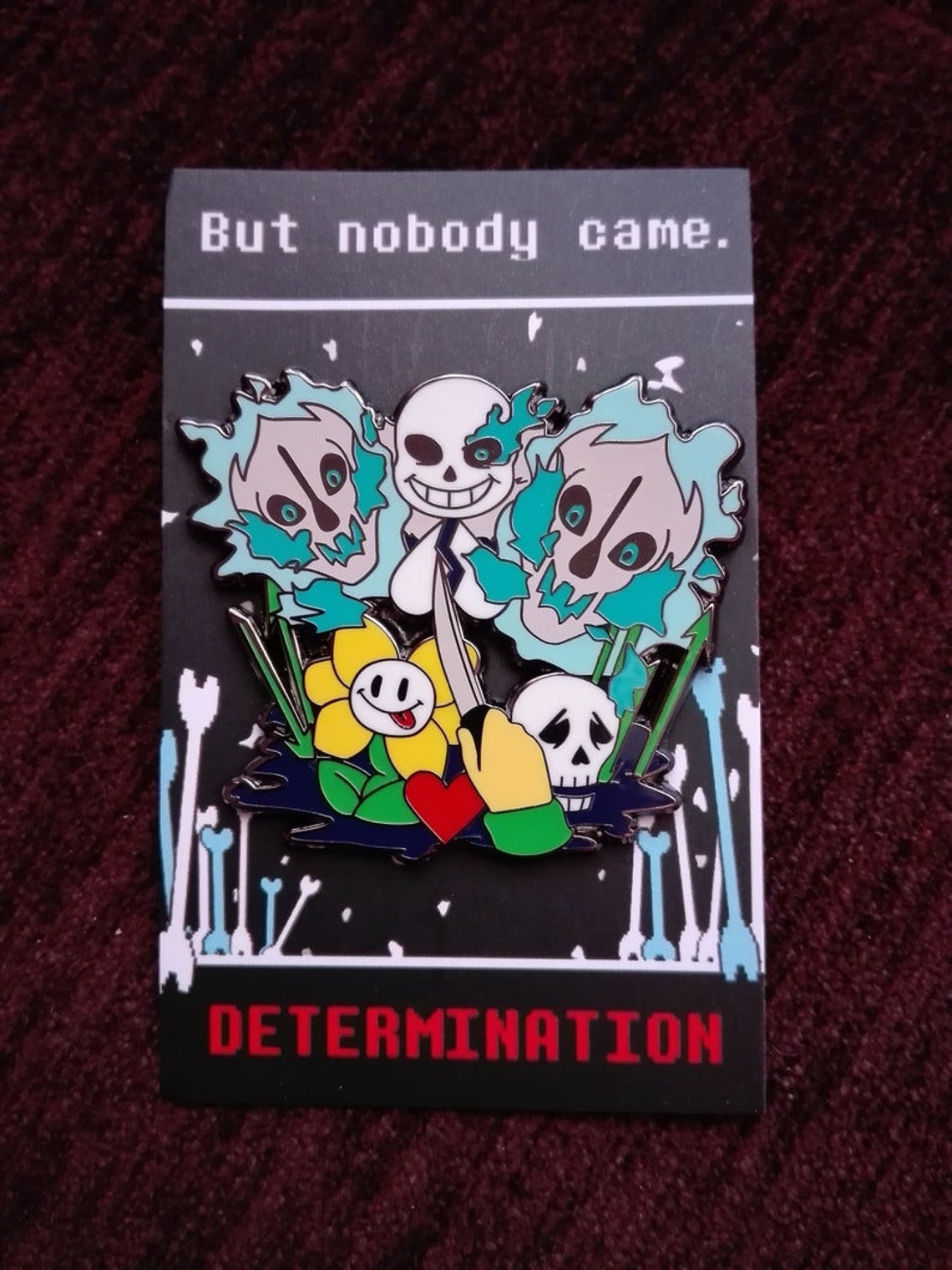 Undertale Genocide Hard Enamel Pin | Etsy
