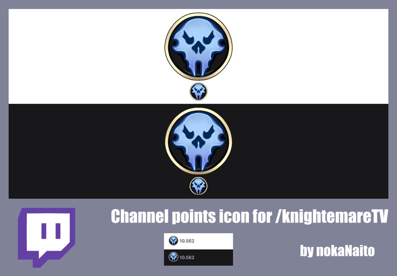 Custom channel points icon for your channel | Etsy
