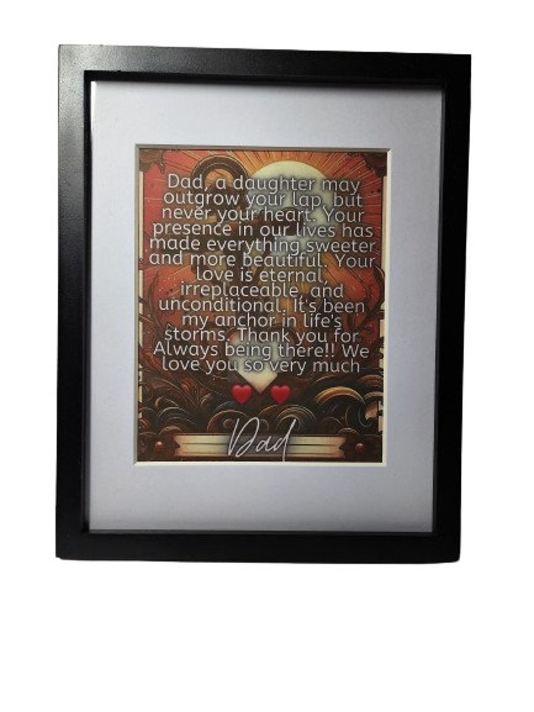 Personalized Image in Frame, Completely Customizable - Etsy