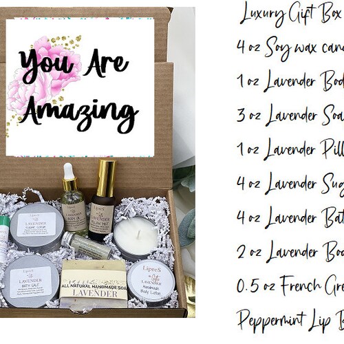Mini Self-care Gift Box Set - Etsy