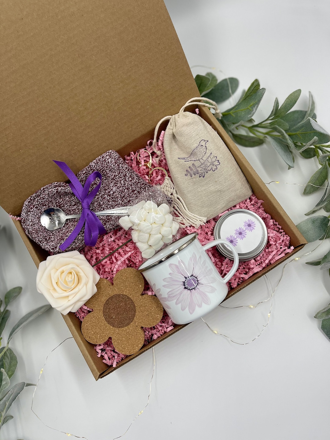 Happy Birthday Box Hygge Gift Basket Cozy Happy Birthday Box - Etsy