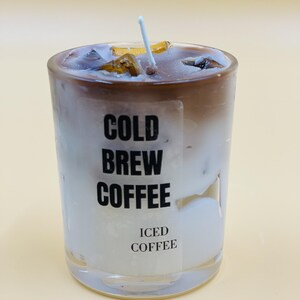 Cold Brew Coffee Gift Box Coffee Lover Gift Iced Coffee Candle Gift ...