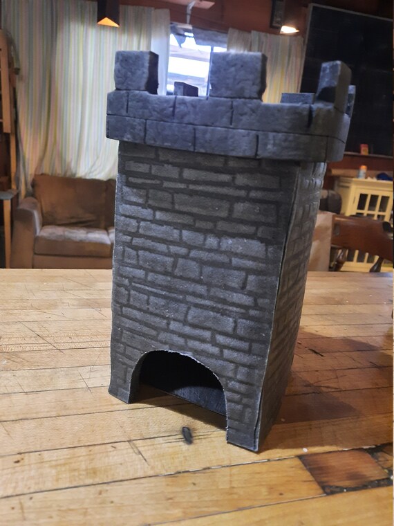 Foam Castle Dice Tower - Etsy
