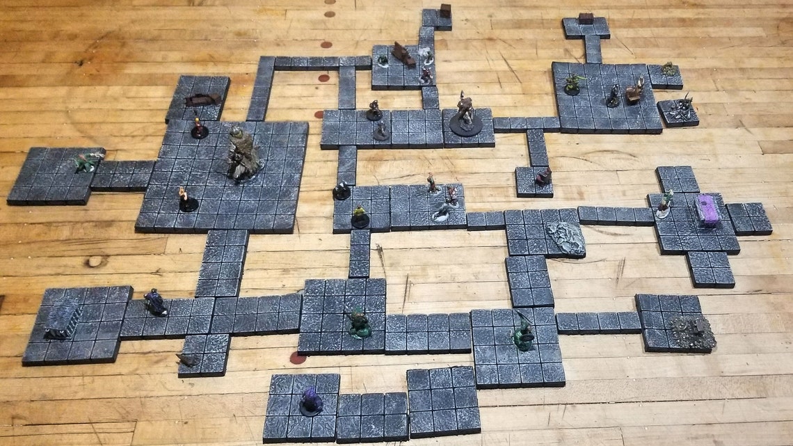 Dungeon Tile Sets various Sizes - Etsy